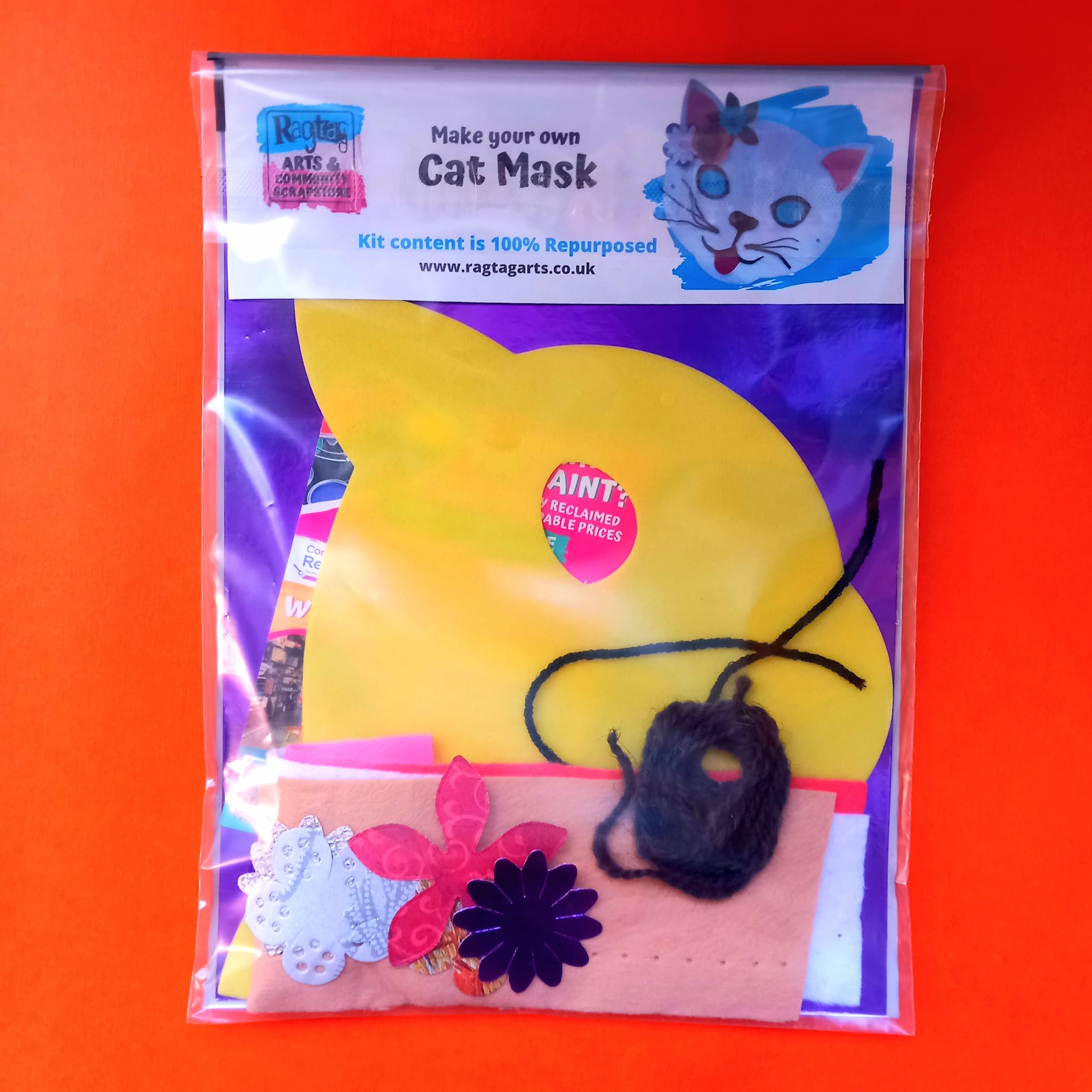 Cat Mask Kit - Ragtag Arts