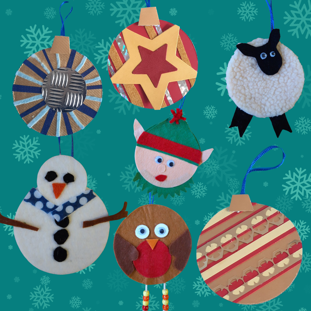 Festive Tree Decorations - Ragtag Arts